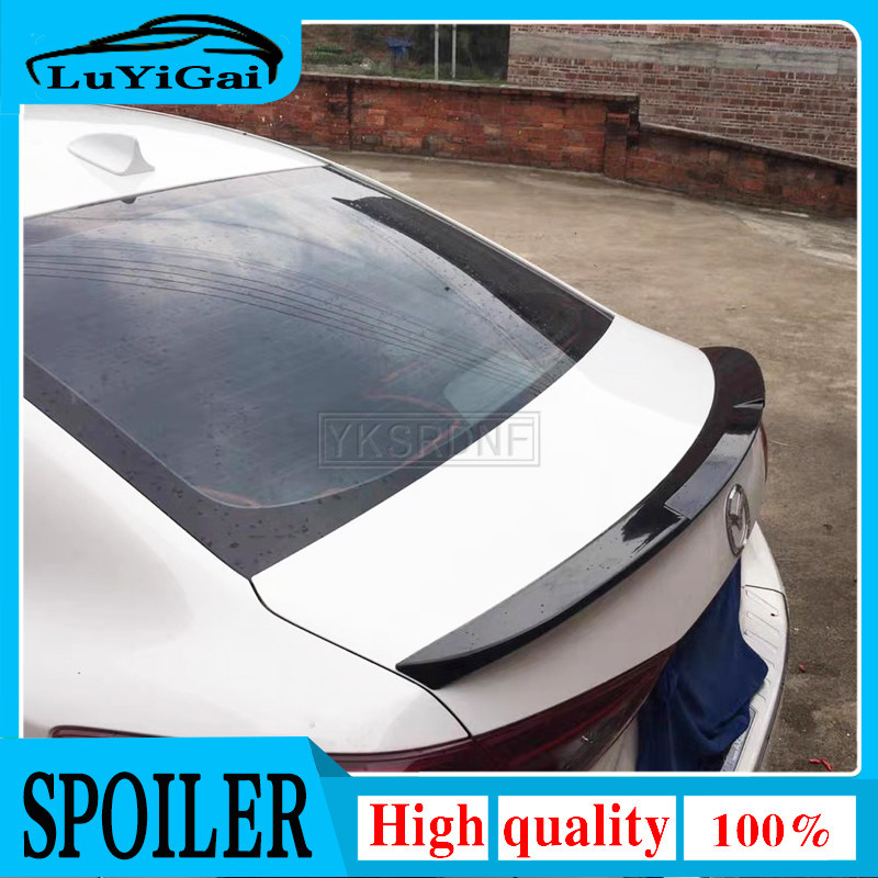 ABS plastic primer color rear tail box wing spoiler auto parts for ...