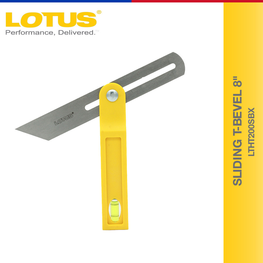 Lotus Sliding T-BEVEL 8" LTHT200SBX - Measuring & Leveling Tools ...
