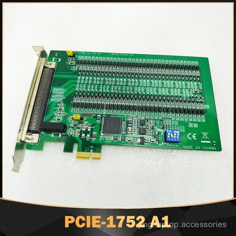 For Advantech PCIE-1752 A1 01-3 Data Capture Card 64-Channel Isolated Digital Output IO Card ...