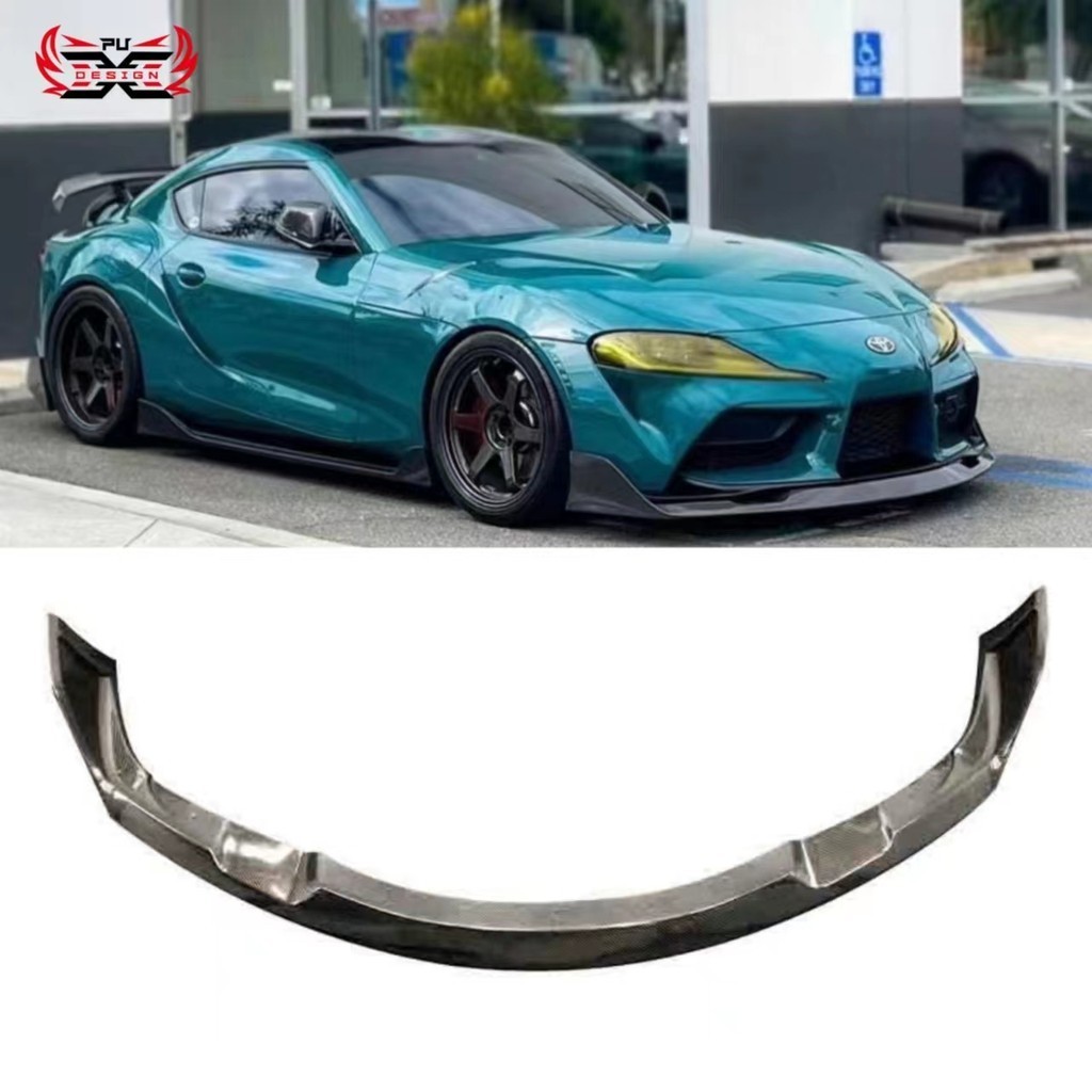 ⋚Bumper Spoiler Chin For Toyota Gr Supra A90 A91 Mk5 Ag Style Front Lip ...