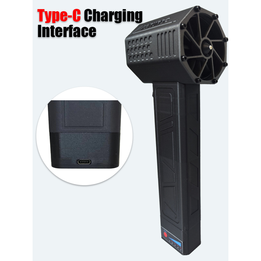 ⚕송풍기 Powerful Electric Blower Brushless Motor Turbo Jet Fan Type-C ...