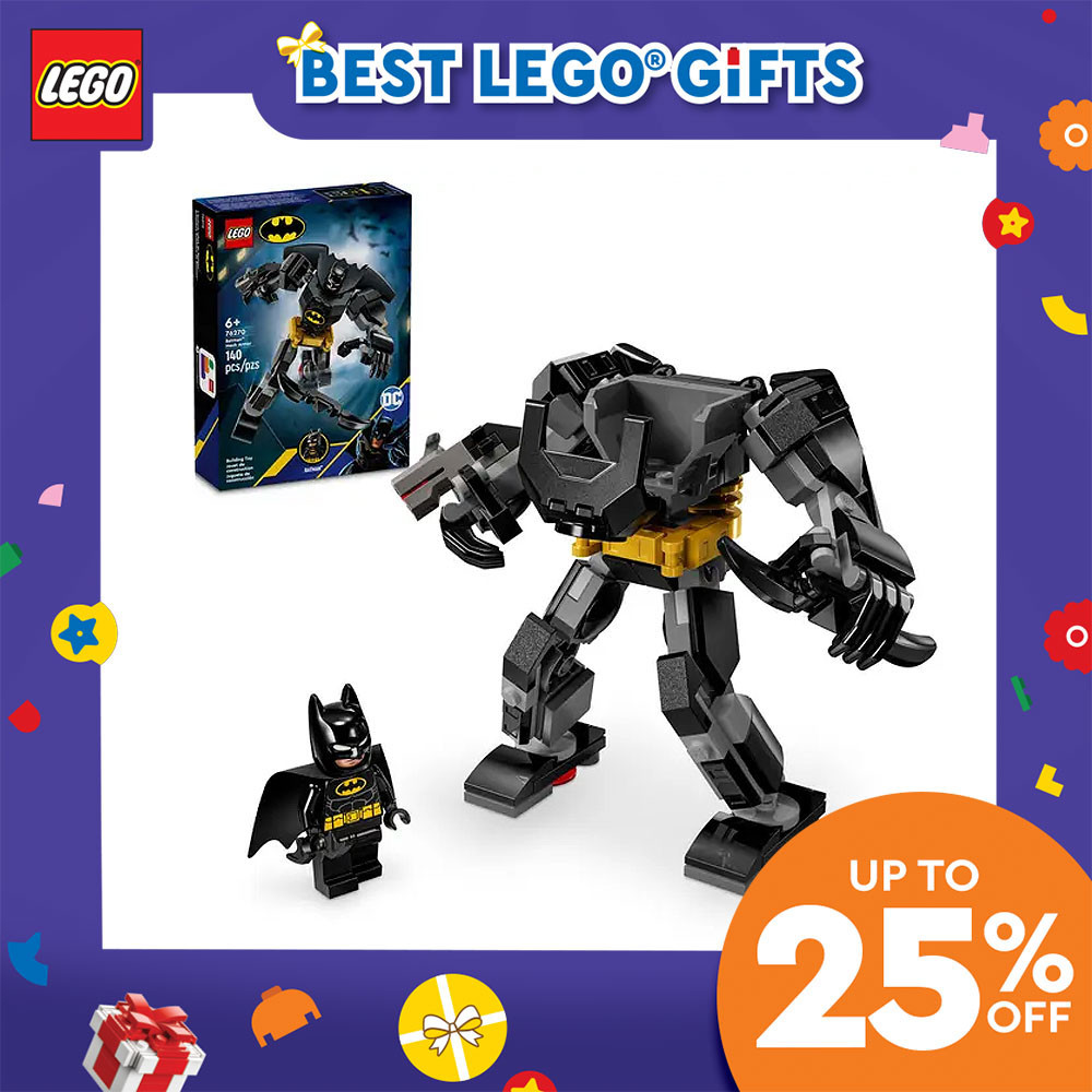 LEGO Super Heroes DC 76270 Batman Mech Armour (140 Pieces) | Shopee ...