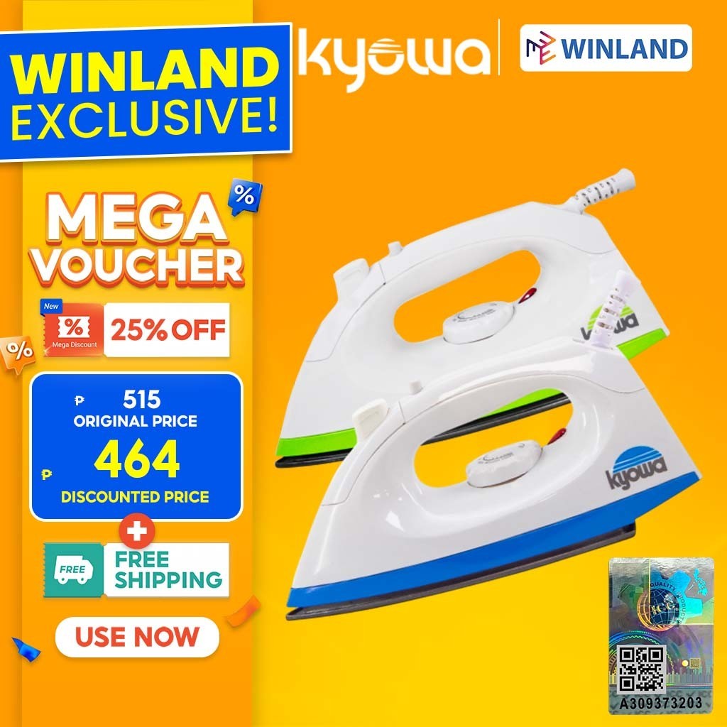 Kyowa by Winland Flat Iron for Clothes with Water Spray Function KW ...