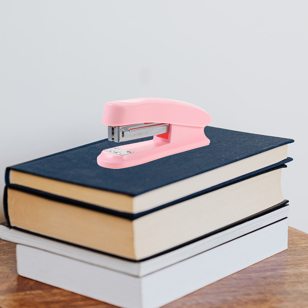 Stapler Compact Handheld Desk Essentials Metal Small Staplers Office ...