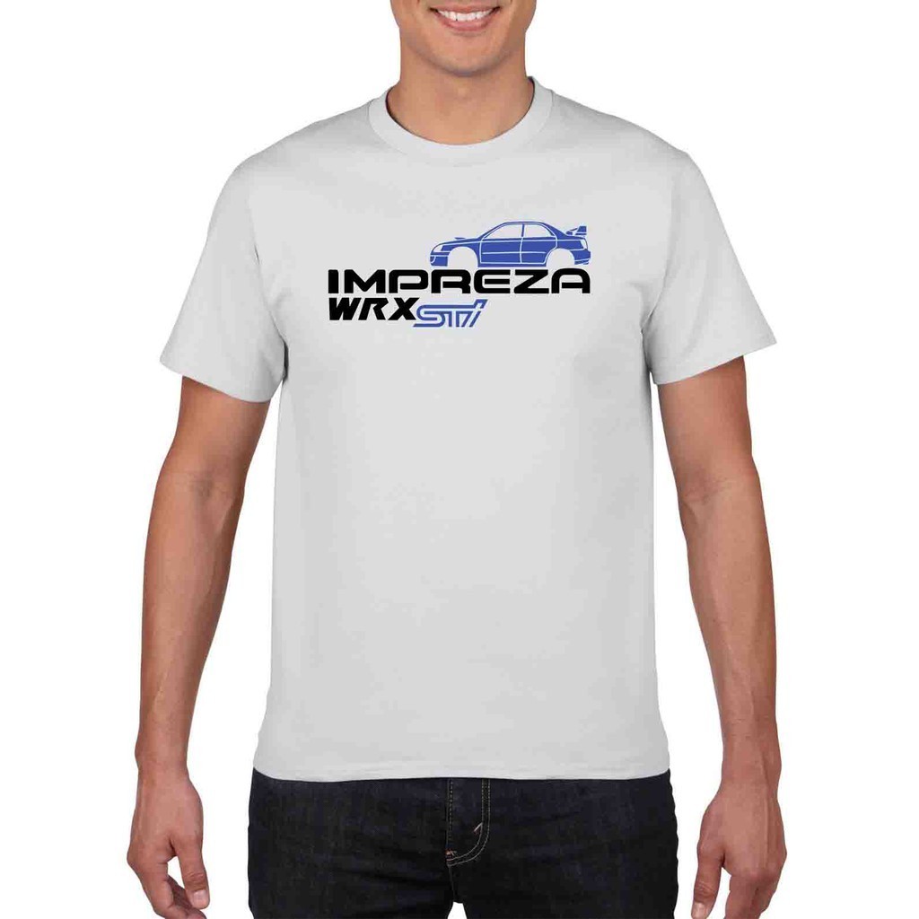 iGPrints Impreza WRX Race Car Design Shirt T-Shirt (White) | Shopee ...