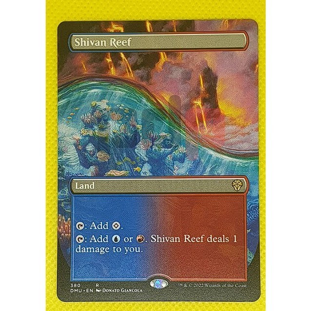 Shivan Reef (Borderless) - Dominaria United (DMU) | Shopee Philippines