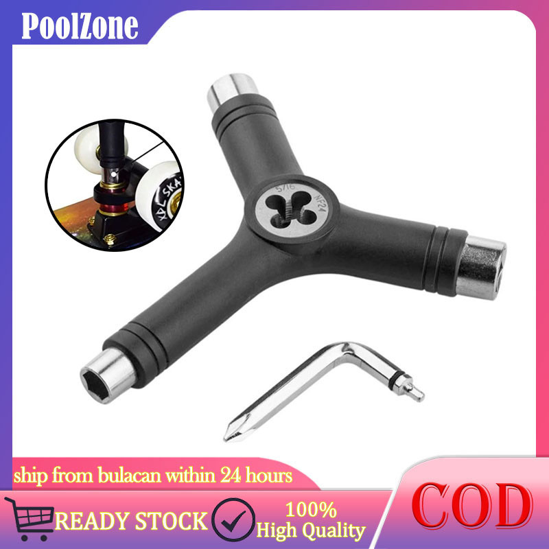 Y Skateboard Wrench Tool Adjusting Wrench Tool Sockets Tightening ...