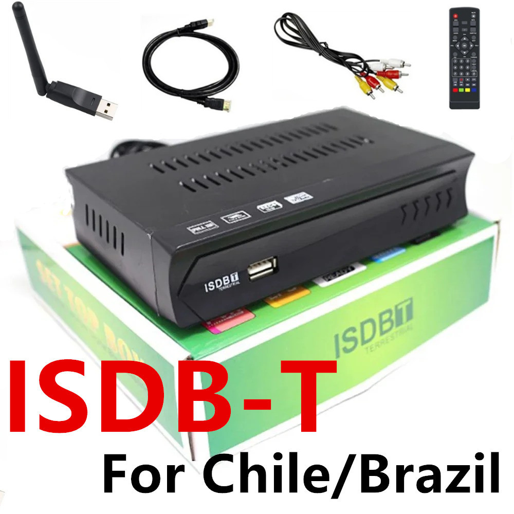~Brazil/Chile Terrestrial HD Digital TV Decoder ISDB-T Set Top Box FTA ...
