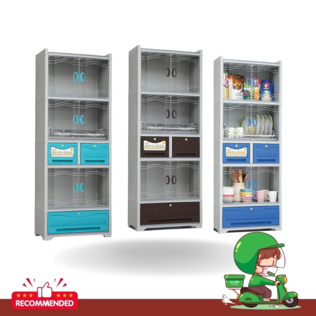 Spacer Saver Zooey Master Deluxe Dish Rack Drainer Cabinet | Shopee ...