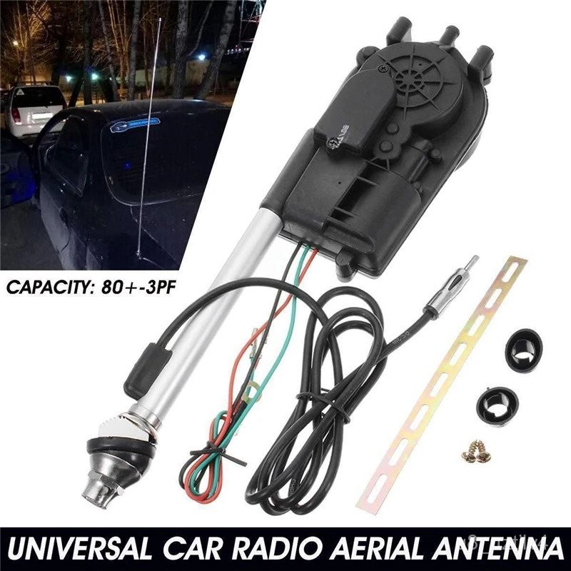 Universal Retractable Antenna Car Aerial Antenna Electric Radio Carro ...