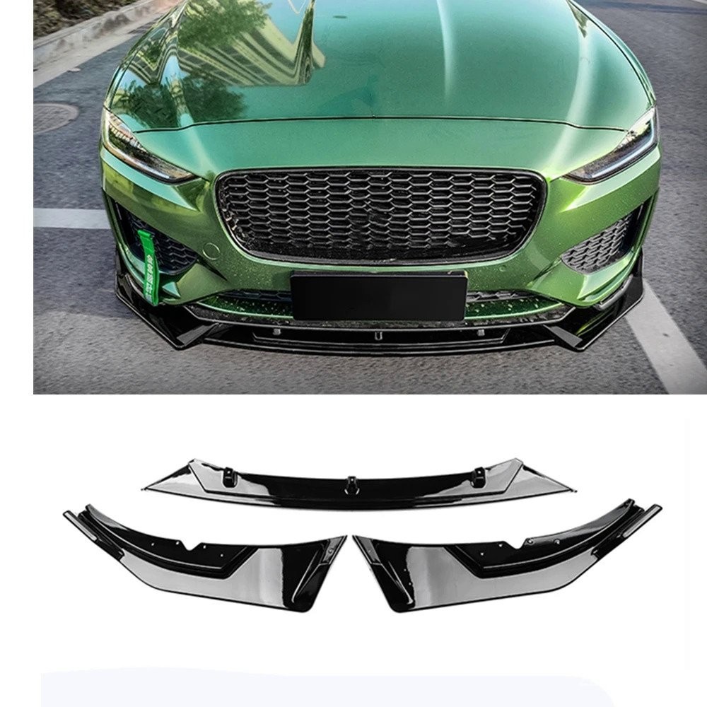 Auto Front Bumper Spoiler Plastic Lip Car Lower Body Kit Guard Splitter ...
