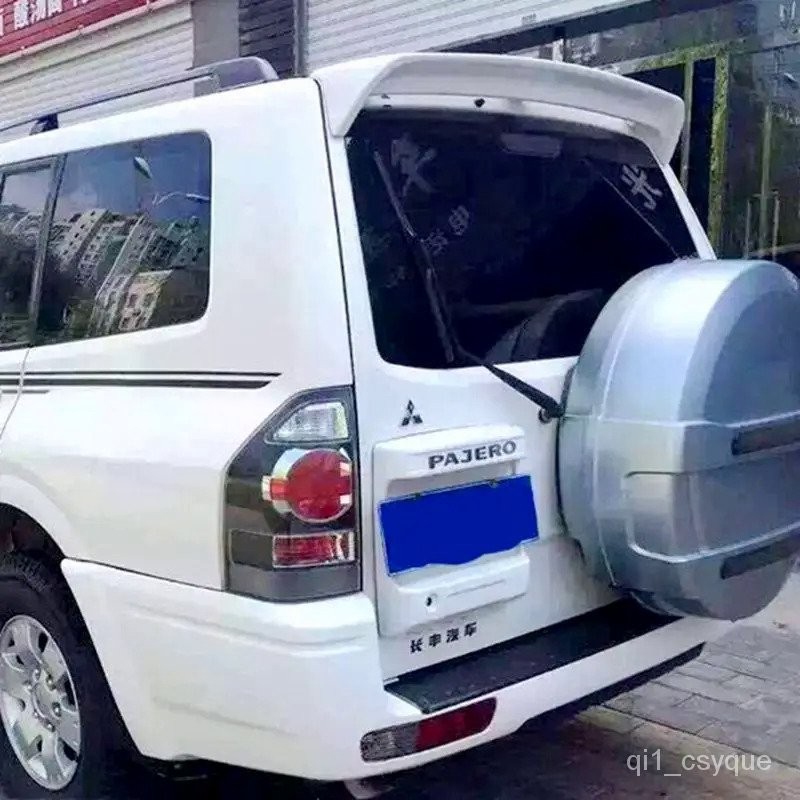 ABS Plastic Material Unpainted Primer Rear Wing Spoiler for Mitsubishi ...