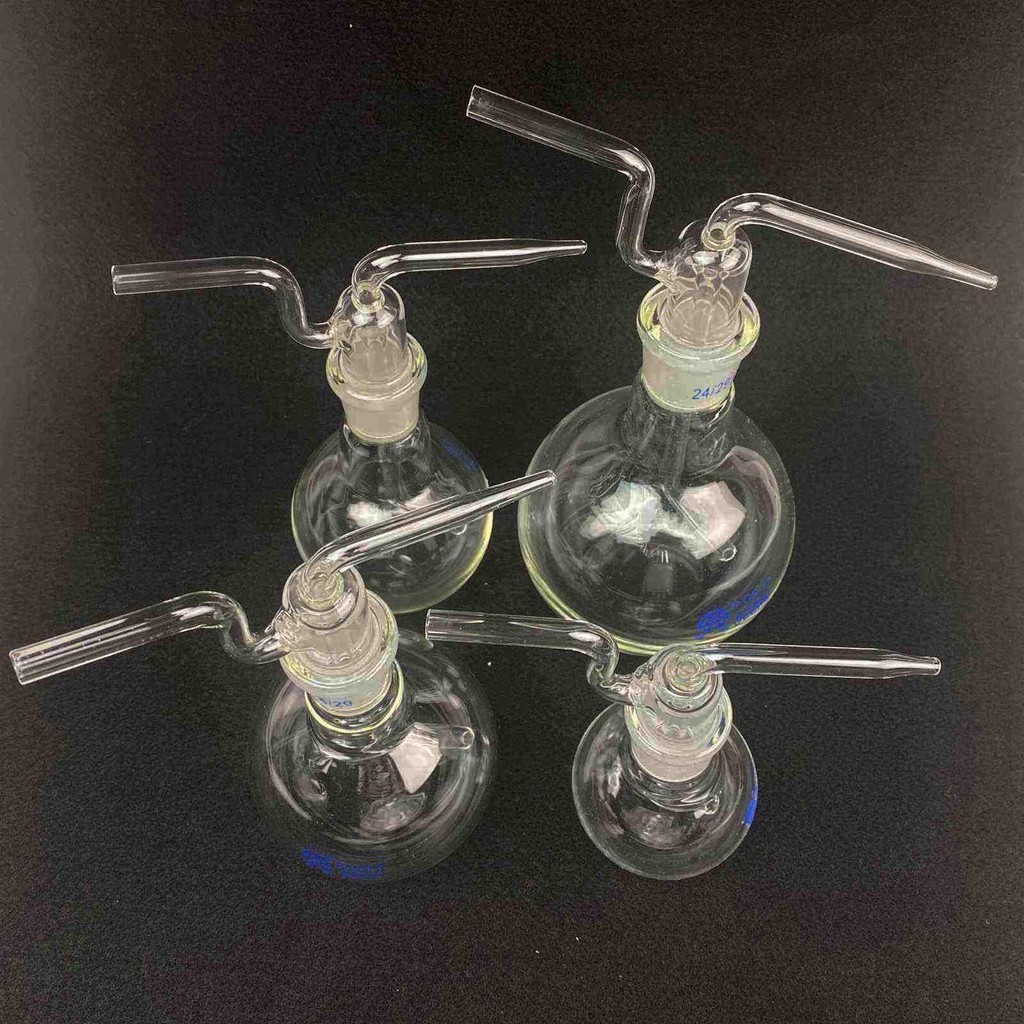 ♟100ml 150ml 250ml 500ml Conical Ground Mouth Flat Flush Flask Lab ...