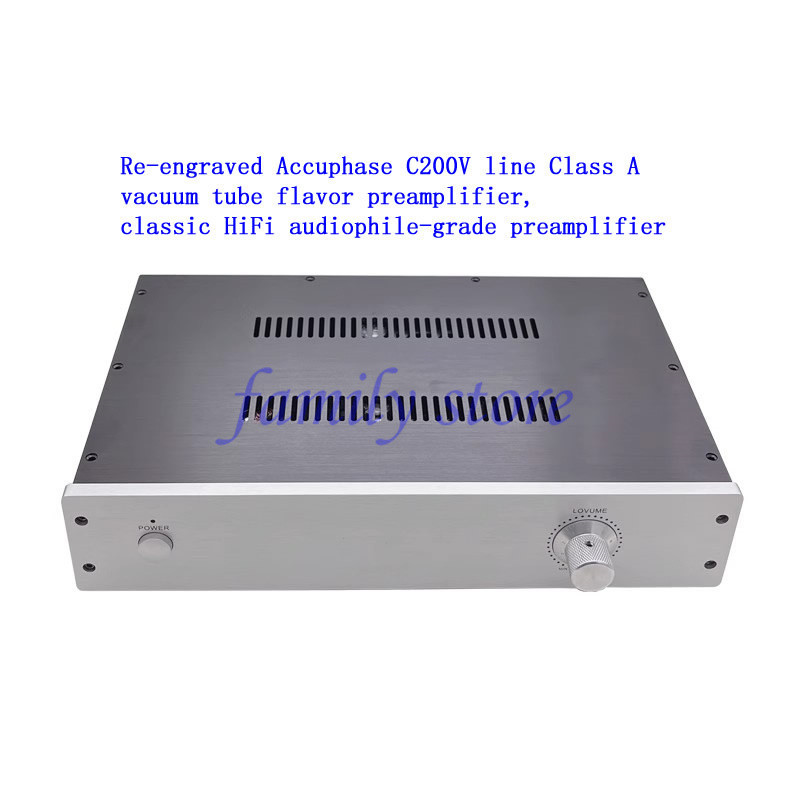 Clone Accuphase C200V circuit Class A vacuum tube flavor preamplifier ...