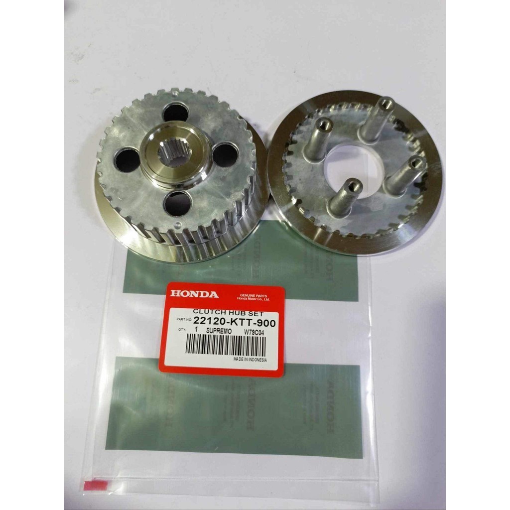 Honda genuine tmx supremo/xr150/xr125/tmx150 clutch wheel hub set for ...