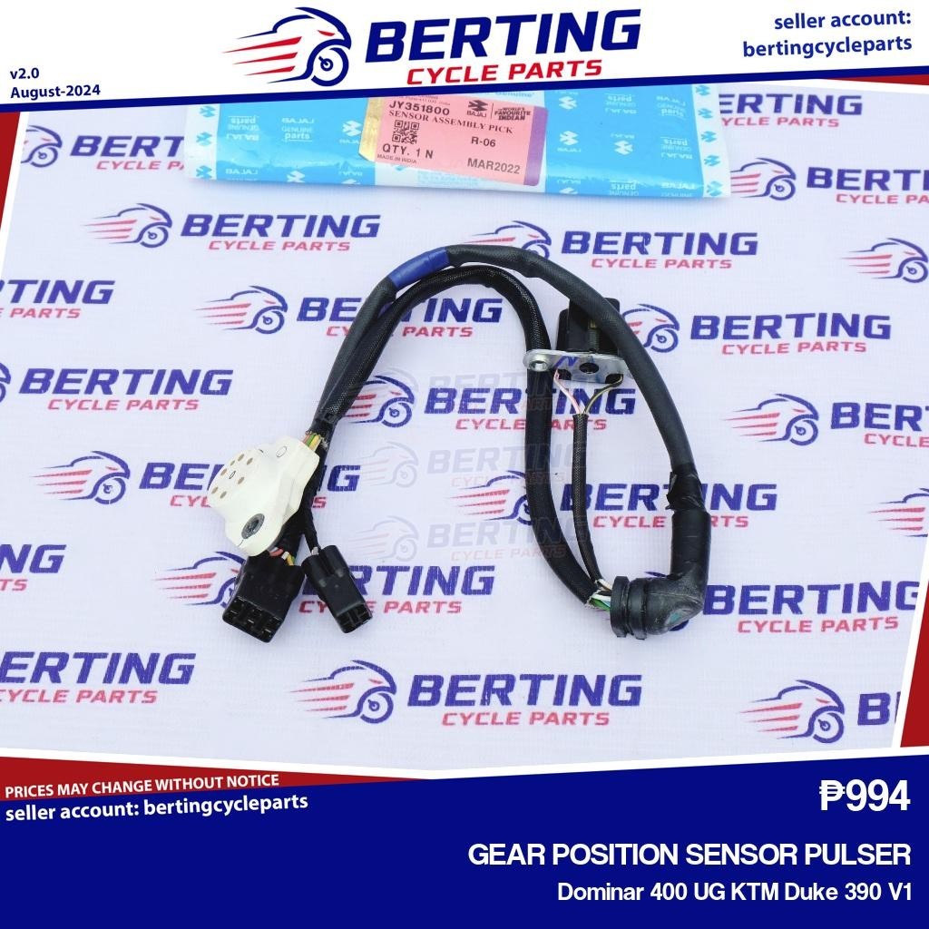 GEAR POSITION SENSOR PULSER Dominar 400 UG KTM Duke 390 V1 Genuine ...