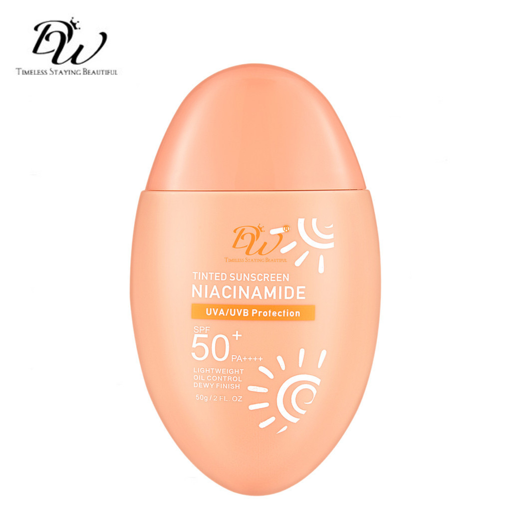 [FDA Approved] DW Niacinamide SPF50+ PA++++ Tinted Whitening Sunscreen ...