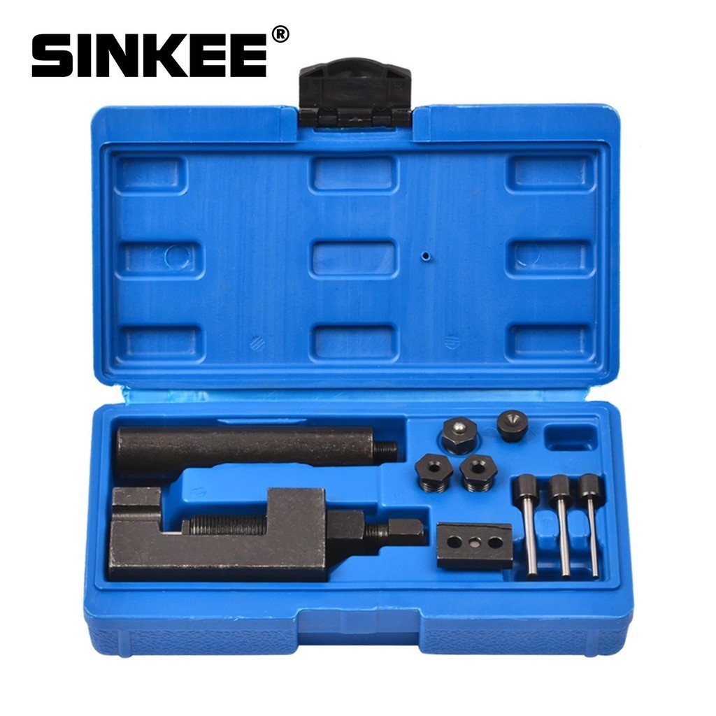 Chain Cutter Rivet Tool Set Riveting Breaker ATV Bike Motorcycle Cam ...