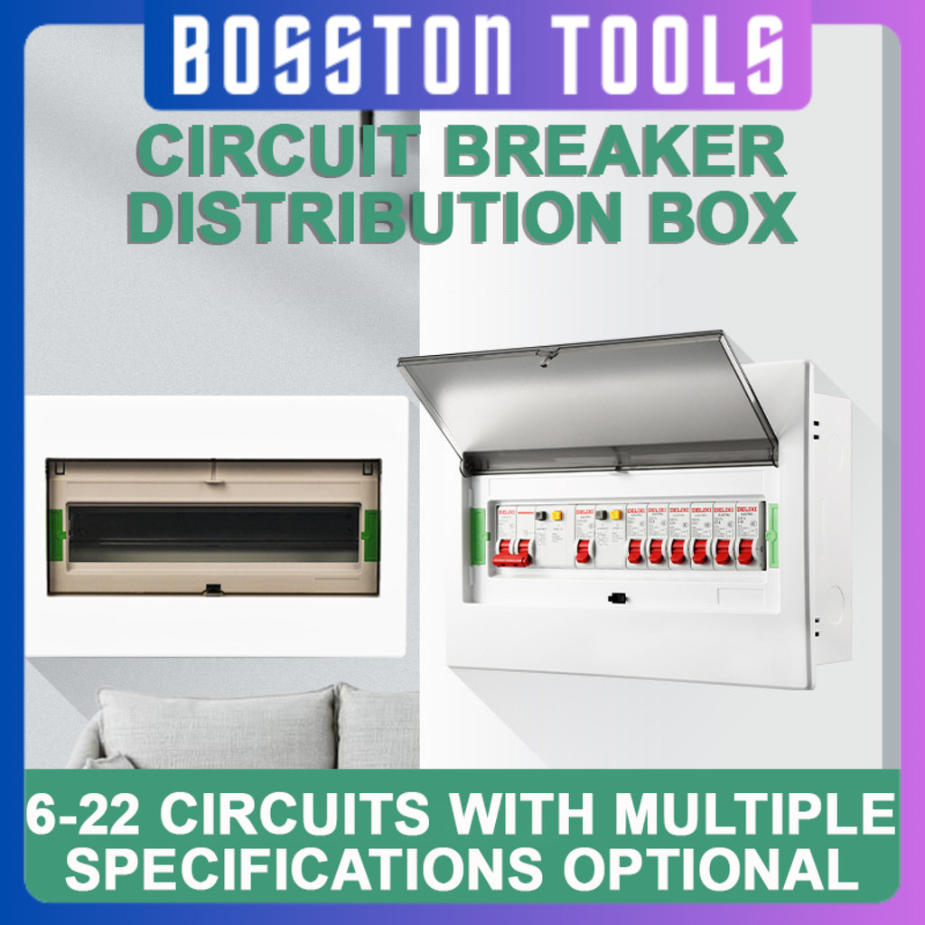 6-22 ways Distribution Box for Miniature Breaker circuit breaker box ...