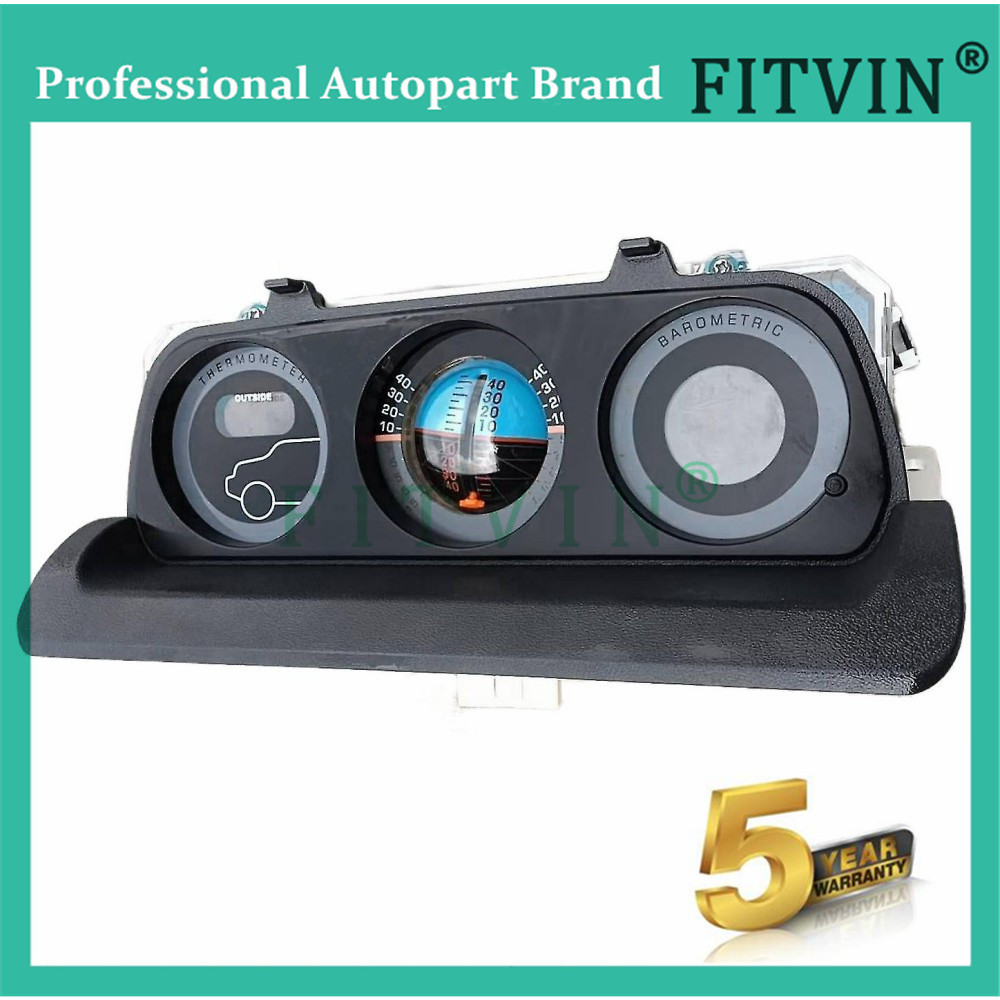 유Car Altimeter/Thermometer/Inclinometer Display Dashboard Dash Gauge ...
