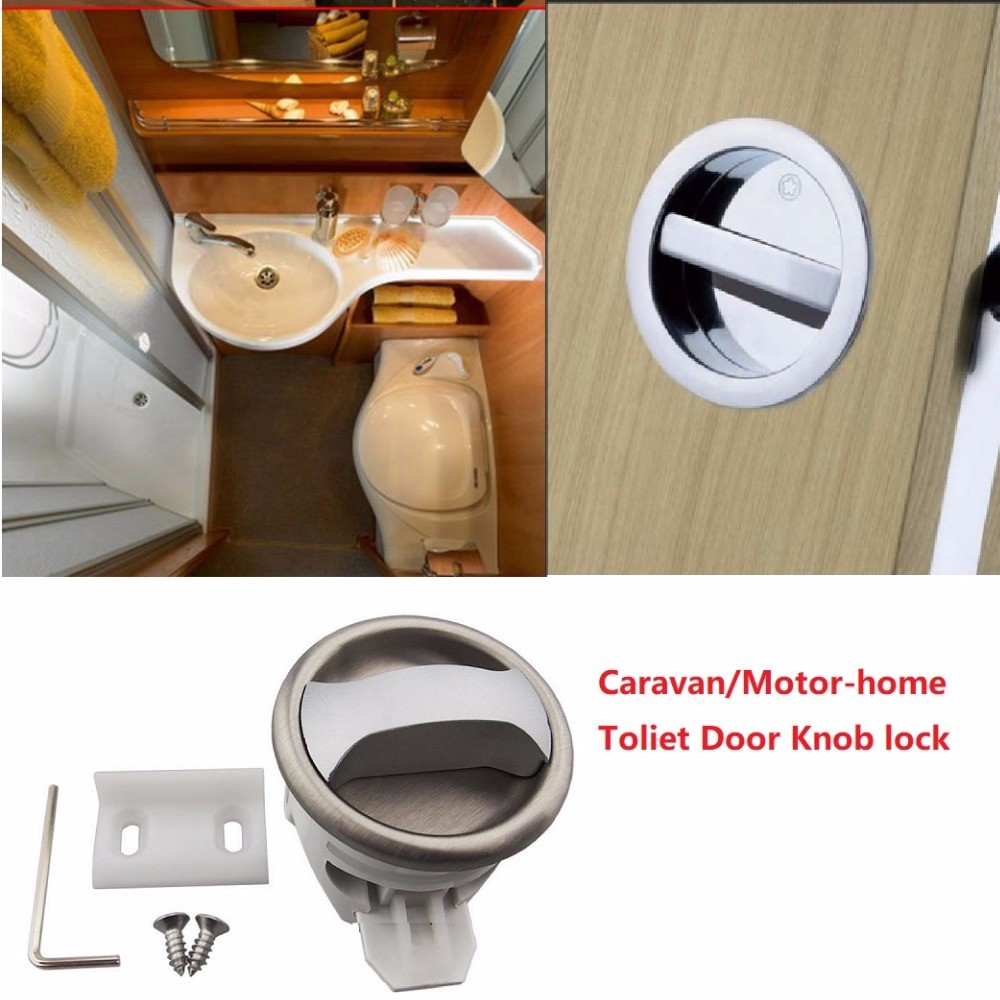 ღEmbedded Mini Round Door Lock for Caravan Motorhome Camping Trailer ...