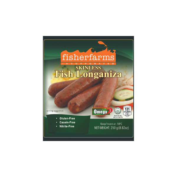 Fisherfarms Skinless Longganisa 250g | Shopee Philippines
