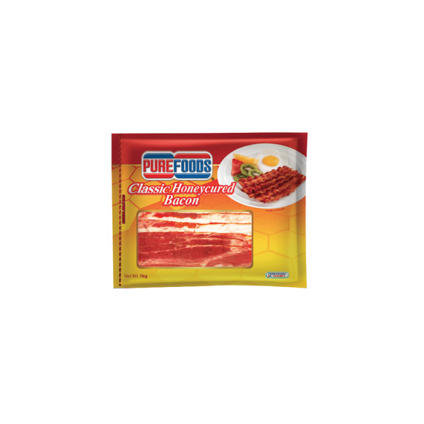 Purefoods Bacon 1kg Honeycured | Shopee Philippines