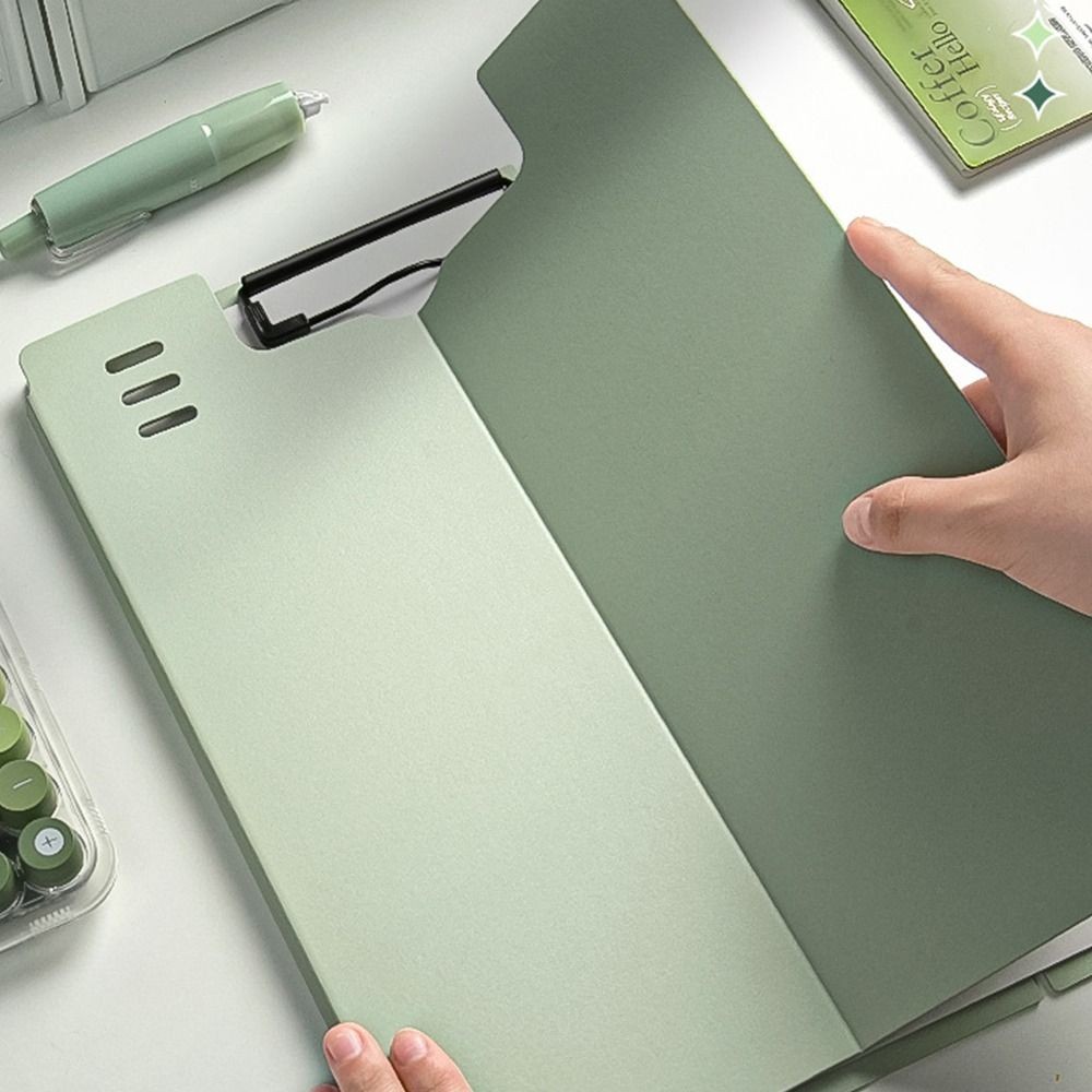 Clipboard Stand File Folder Business Portable Folding Paper Display ...