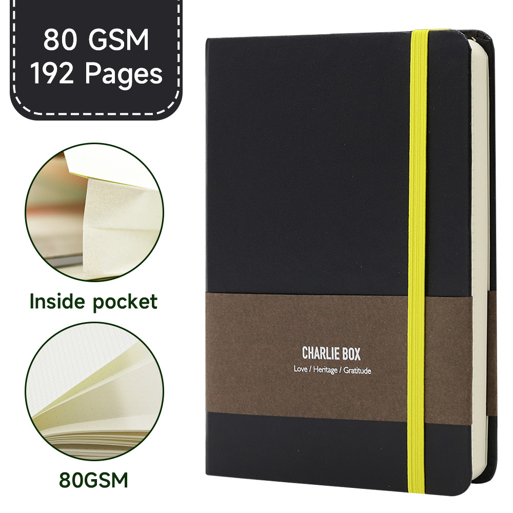 Dot matrix Lattice Notebook A5/A6/A7 80 GSM Journal Hardcover 192 Pages ...