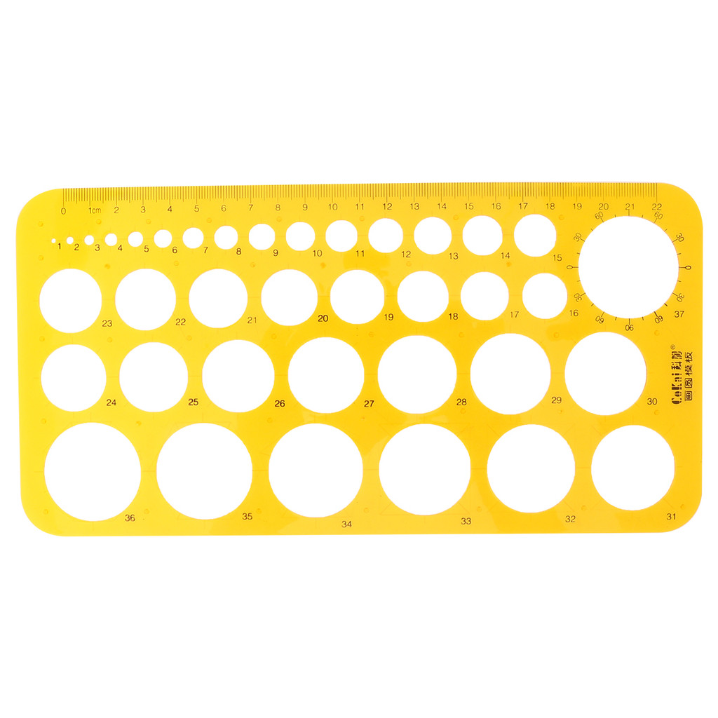 Geometric Stencil Lettering Templates to Learn Paint Borders Drawing ...