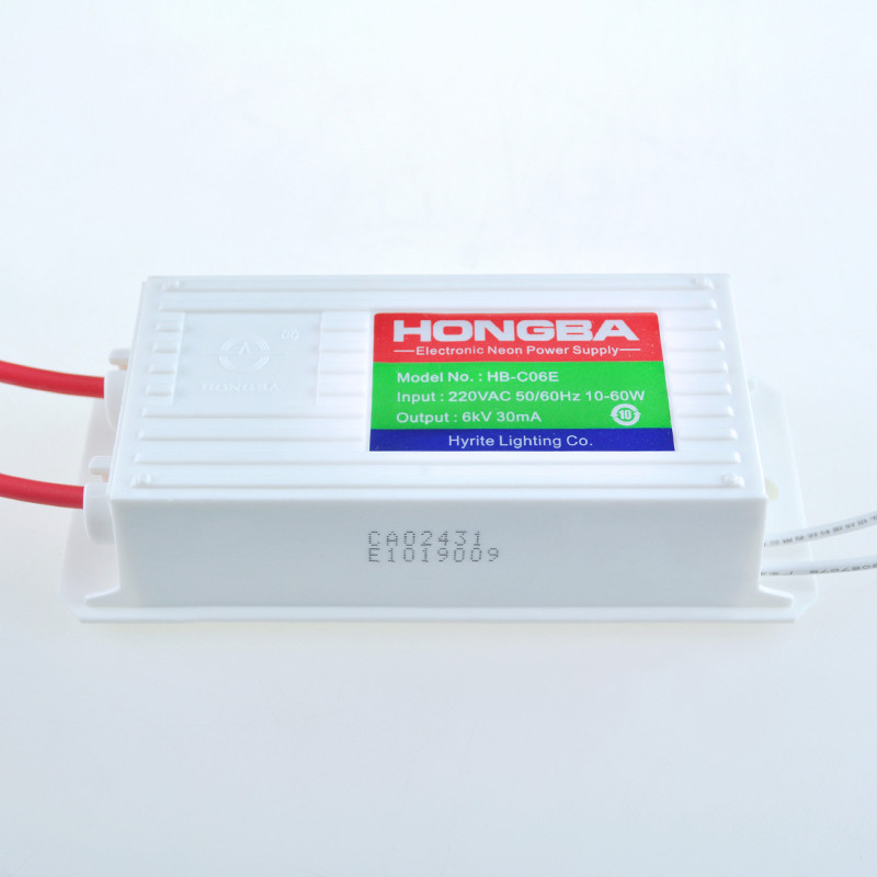 High voltage transformer 6kv 6000v Hongba neon electronic transformer ...