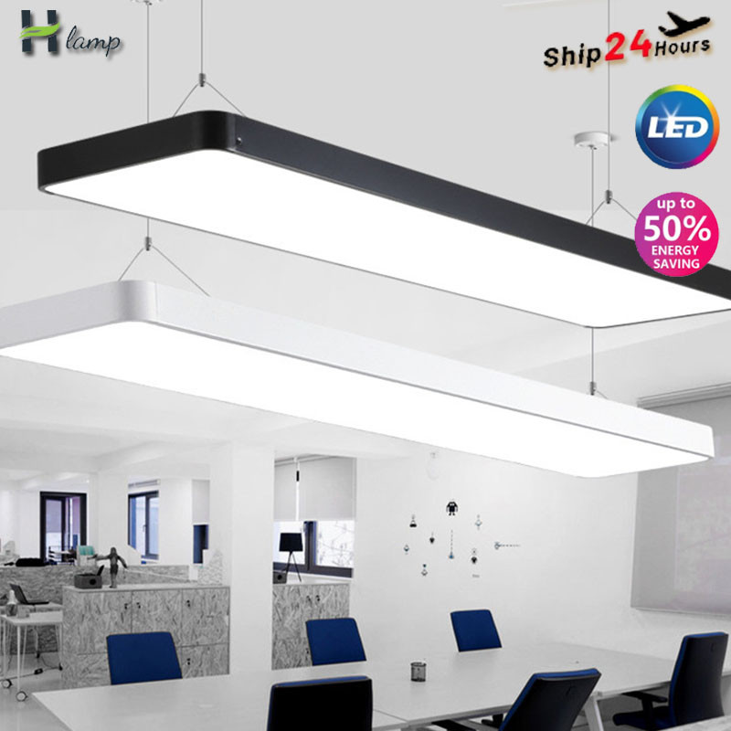 rectangular light 36W Led Pendant Wire Lights Office lights Ceiling ...