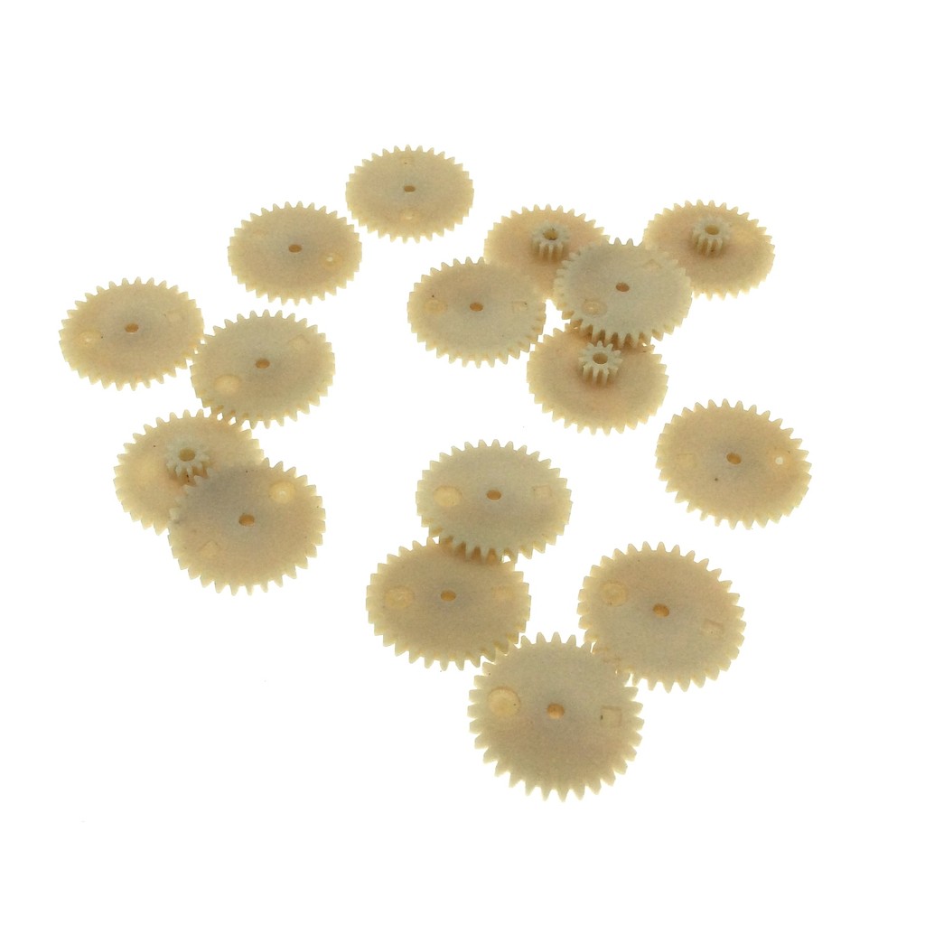 ♦16pcs plastic gear for cassette deck audio player CD/VCD/DVD/LD tape ...