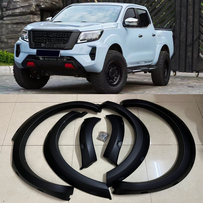 ☾5'' Slim Fender Flares Wheel Arches Extensions For Nissan Navara NP300 ...