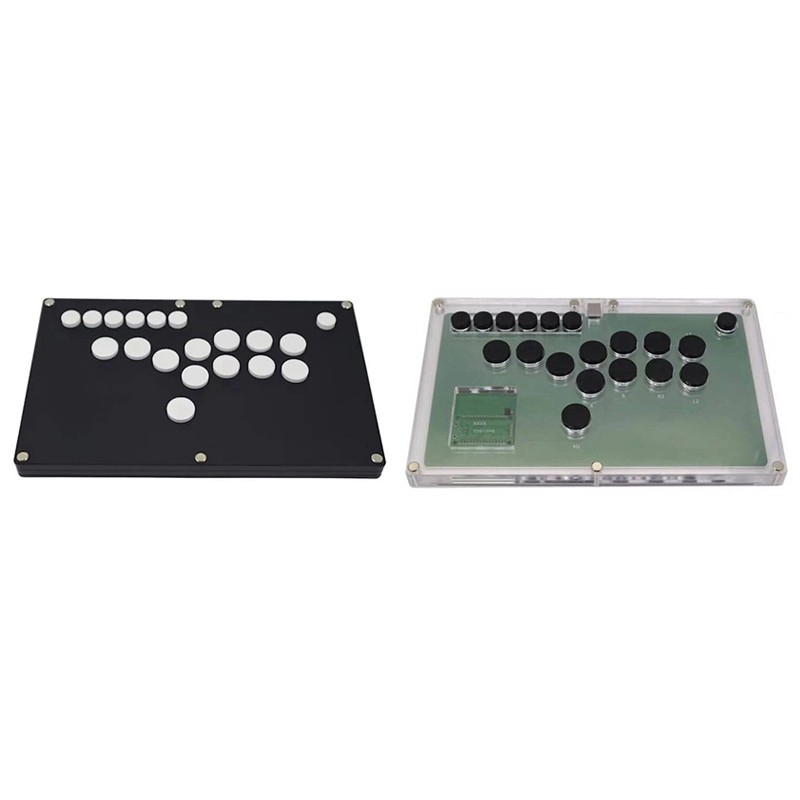 ☍DIY Ultra-Thin All Buttons Hitbox Arcade Joystick Fight Stick Game ...