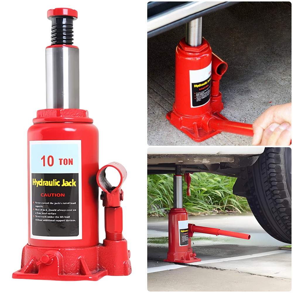 유2/5/10 Ton Jack Pad Car Lift Stand Car Hydraulic Jack Welded Bottle ...