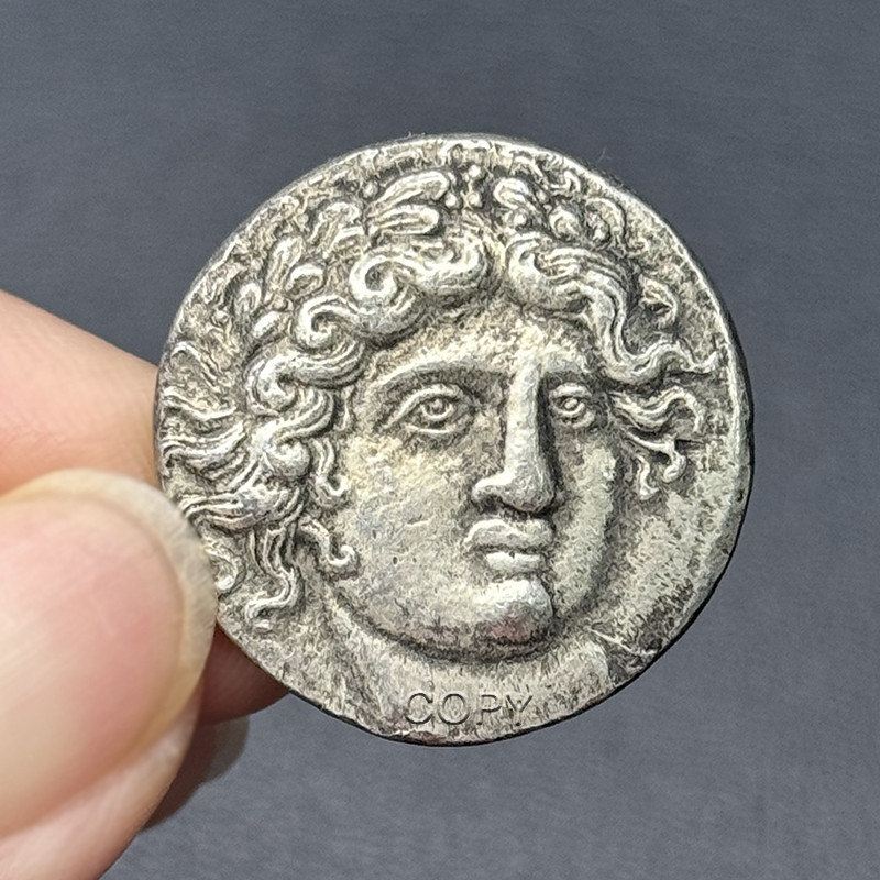 ♠Leo Guardian，Greek Replica Commemorative Coin of the Sun God Apollos ...
