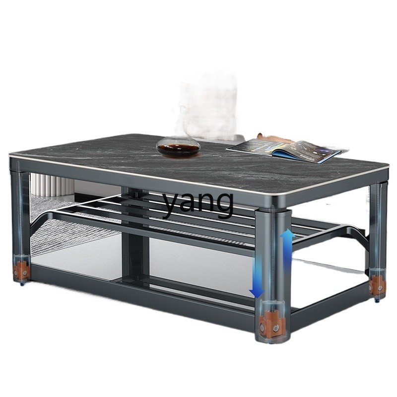 ☟L'm'm Lifting Coffee Table Integrated Thermal Table Rectangular ...