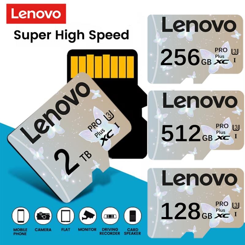⋌Lenovo 2TB Micro TF SD Card U3 High Speed 1TB SD Card A2 TF Card 512GB ...