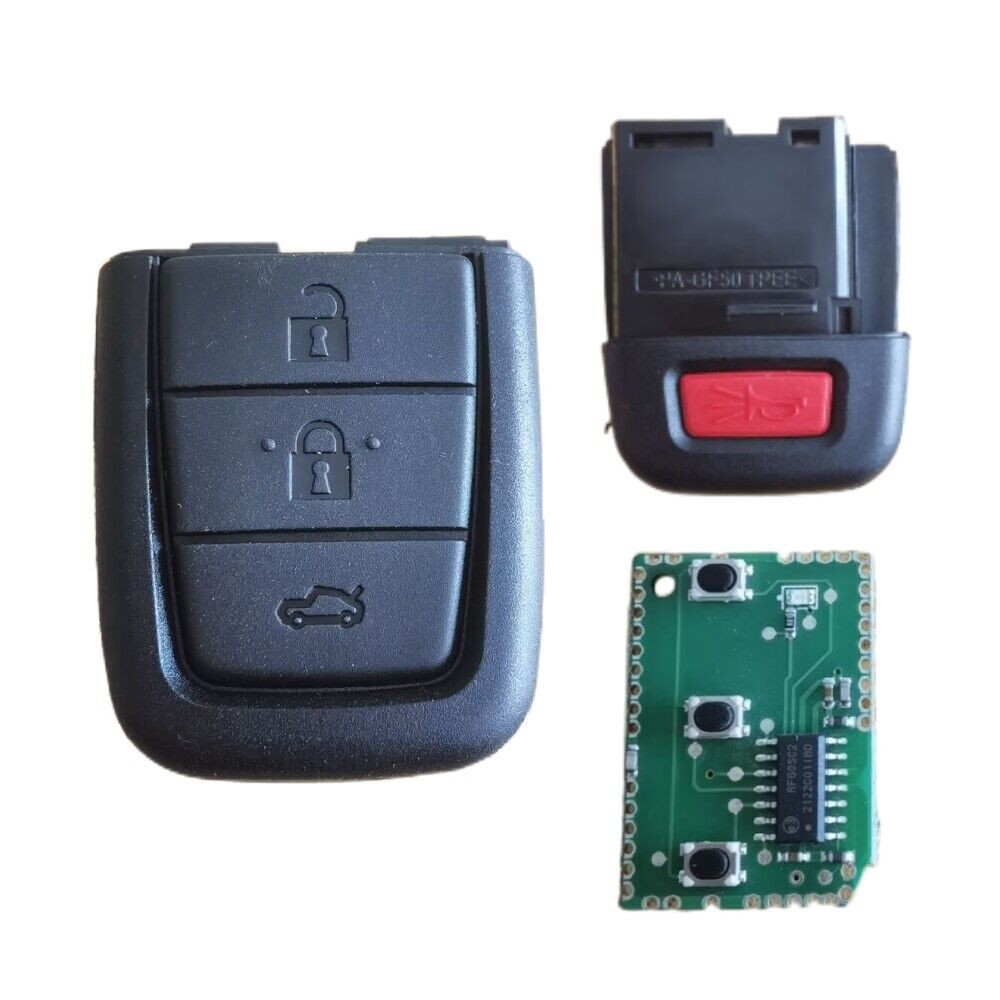 ⚔For Chevrolet Remote Key Fob 3+1 Button 433MHz for Holden VE SS SSV ...