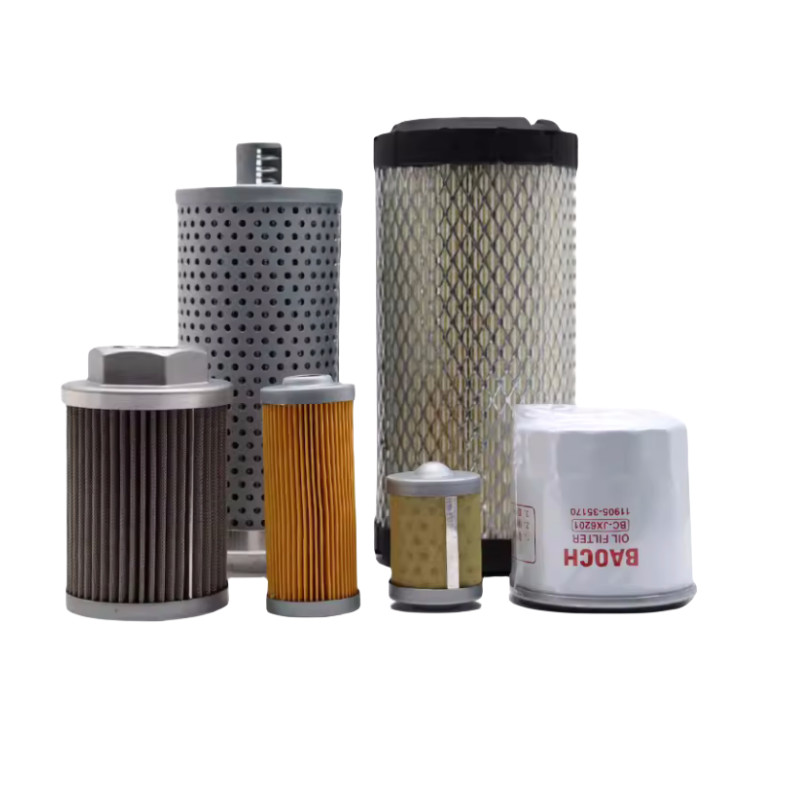 Micro-excavating Yanmar 15-2 17 machine diesel filter, oil filter ...