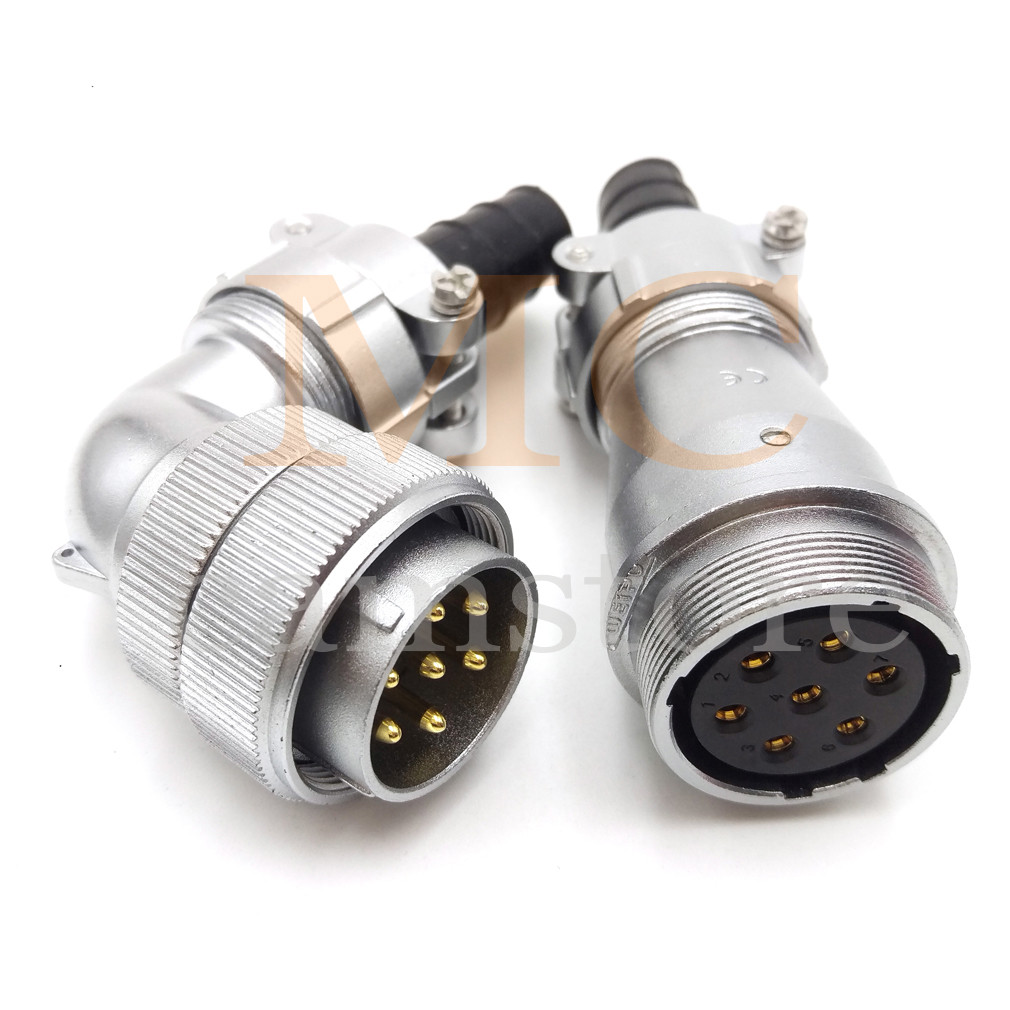 WEIPU WF28 Waterproof Connector 7 Pin Docking Industrial Power Cable ...