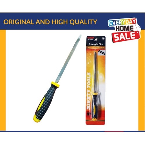 MIGHTY Triangle File / Kikil with Rubber Grip (Small) | Shopee Philippines