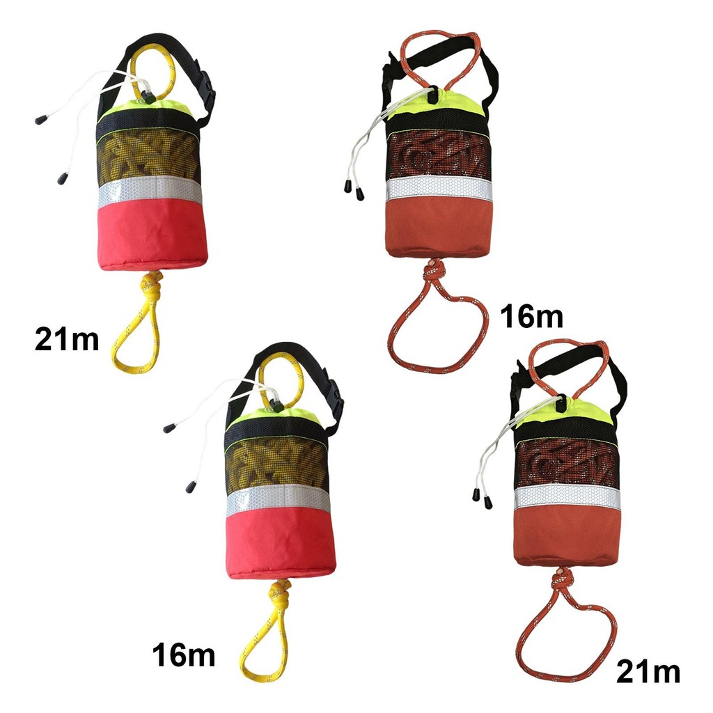 ♠Throwable Rope Throw Bag Floating Throwing Line Floating Throw Bag for ...