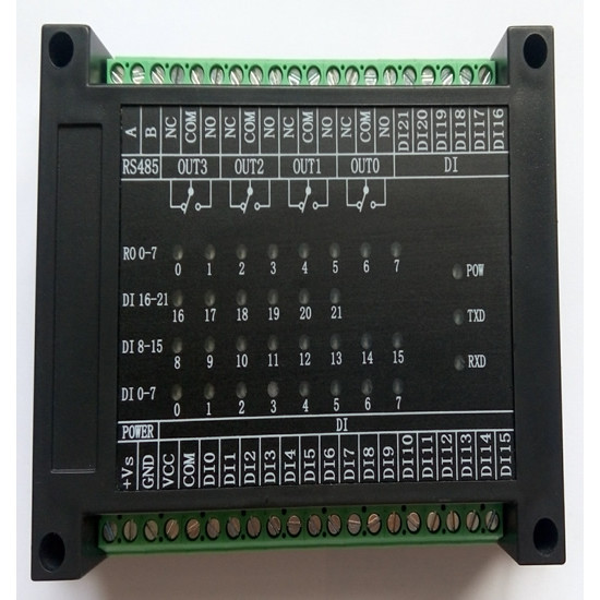 ♡switch Input And Output Input Output 4 Way Relay Output Module Modbus 1180