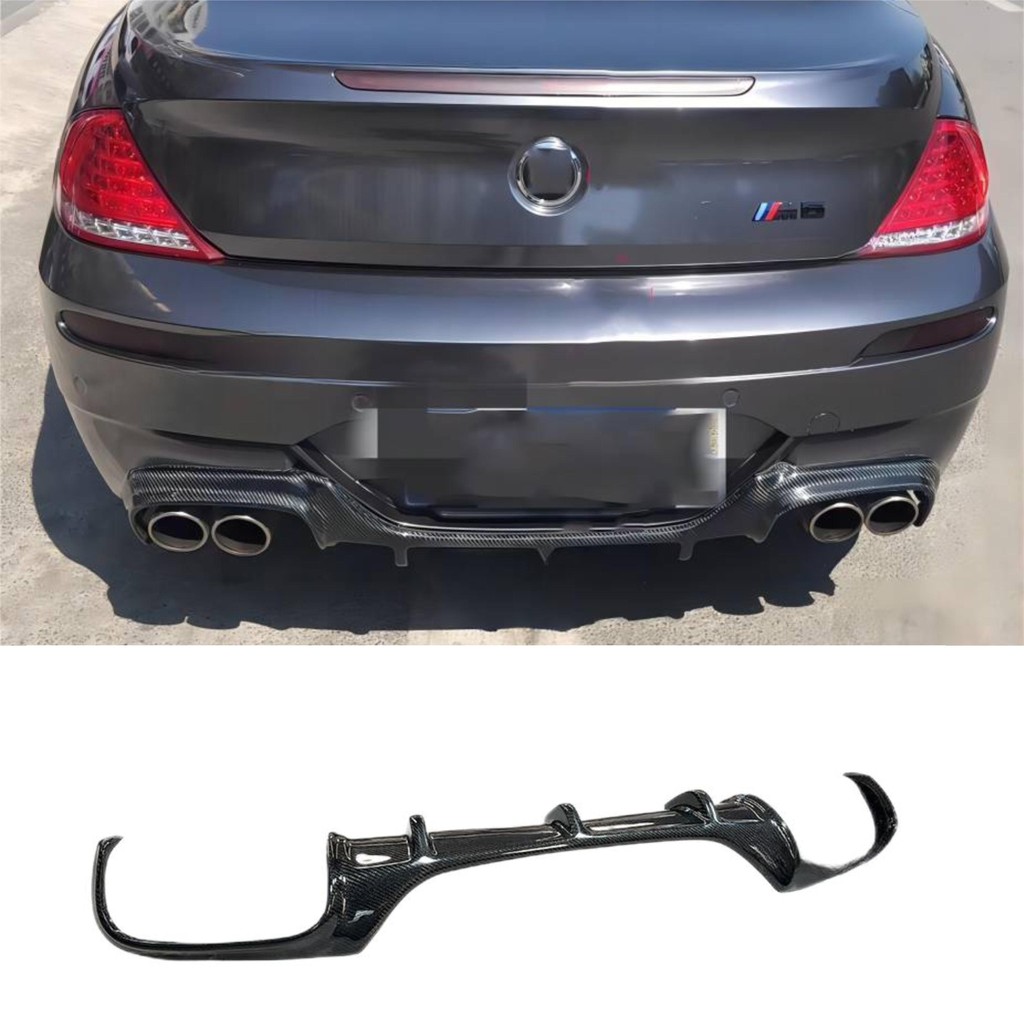 Vorsteiner Style Carbon Rear Diffuser For BMW E63 E64 (Soft Top) M6 FRP ...