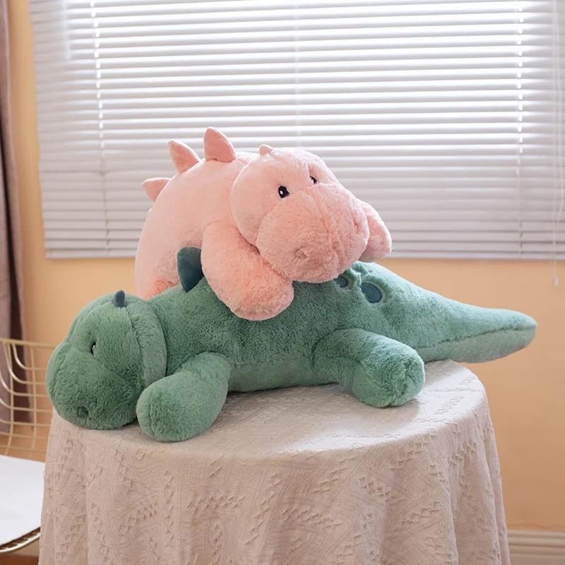 90cm Squishy Dinosaur Doll Plush Toy Soft Dino Plushie Cartoon Kawaii ...