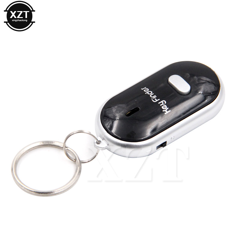 ☚LED Whistle Key Finder Flashing Beeping Sound Control Alarm Anti-Lost ...