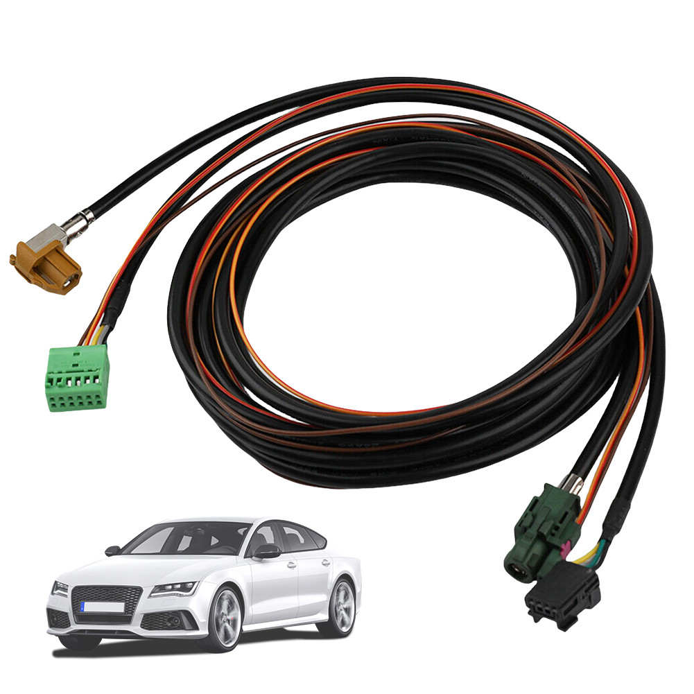 ~Carplay Media AUX Plug Switch 5G0035222E Button Wiring Harness MIB2 ...