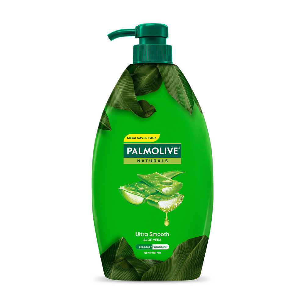 Palmolive Naturals Ultra Smooth Shampoo - with Aloe Vera, for Normal ...